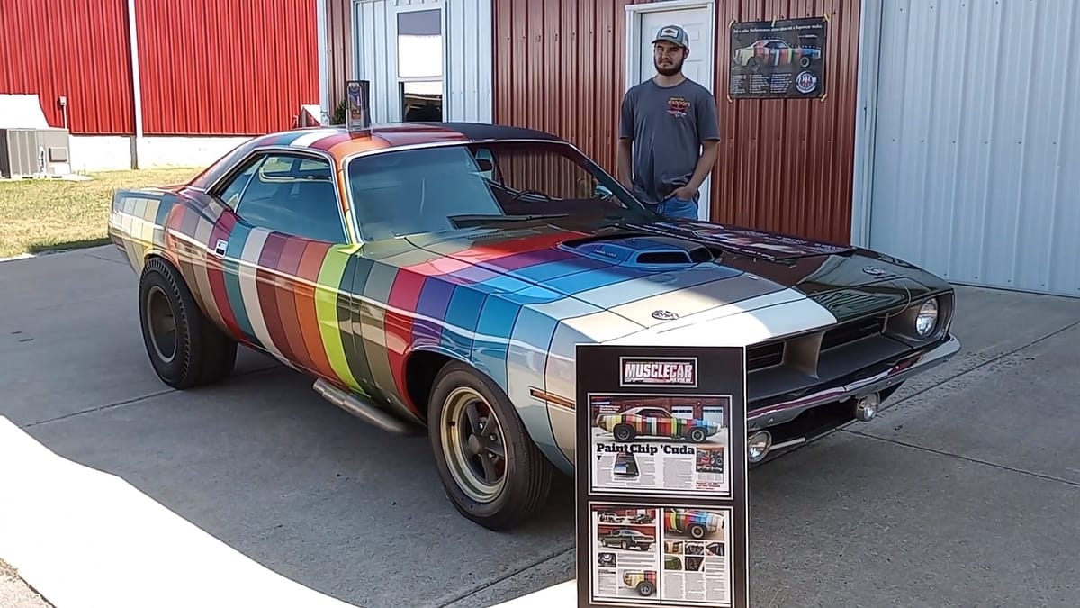 The 1970 Plymouth 'Paint Chip' 'Cuda