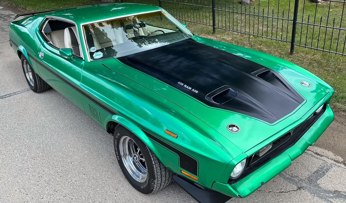 1971 Ford Mustang Mach 1 Cobra Jet