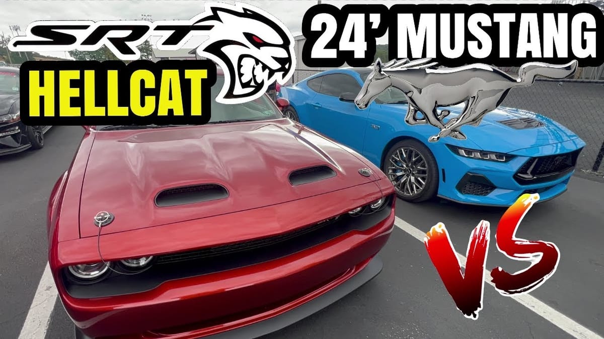 Ford Mustang GT Pulls a Double Victory Over Challenger Hellcat