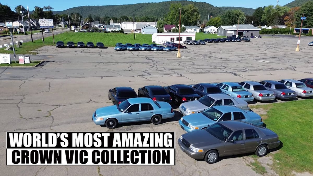 World's Largest Ford Crown Victoria Collection Revealed