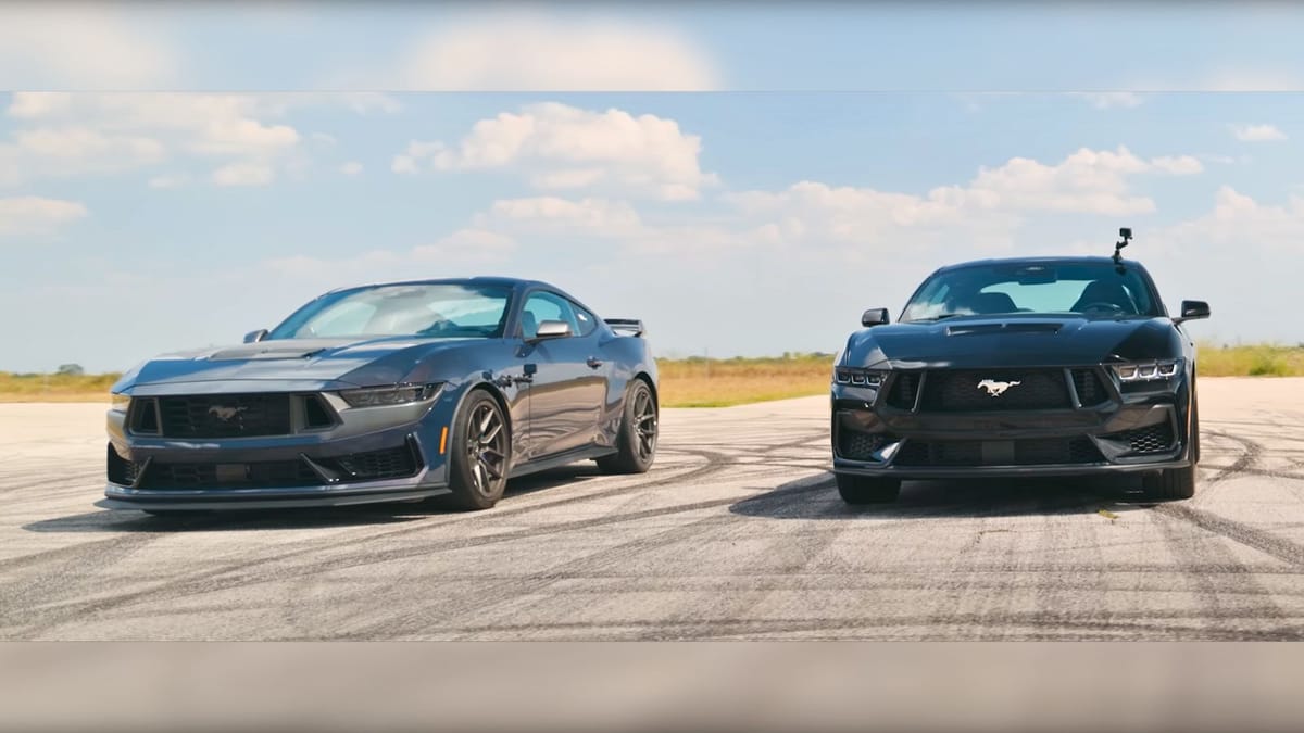 Hennessey's S650 Mustang Dark Horse vs. S550 GT350R