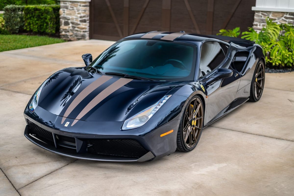 The Naples Motorcars Auction Is Selling This Ferrari 488