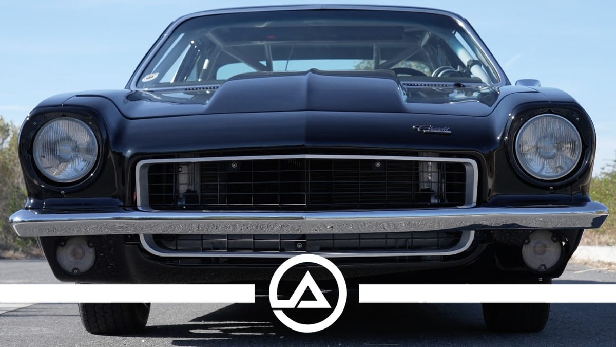 Chevy Vega Transformed into Street-Legal Drag Racer