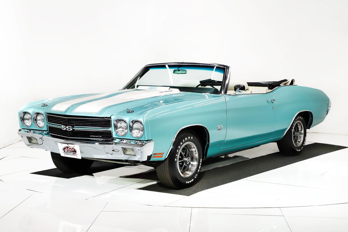 Chevrolet Chevelle Ss 454 Convertible 1970 1970 Chevrolet Chevelle SS