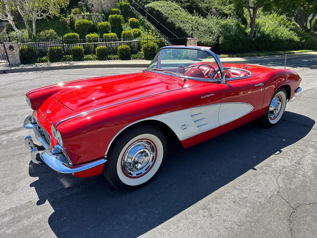 This ZZ4-Powered ‘61 Corvette includes the Original Motor and it is ...