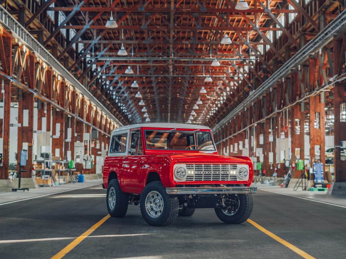 Electric Ford Bronco at Monterey Car Week