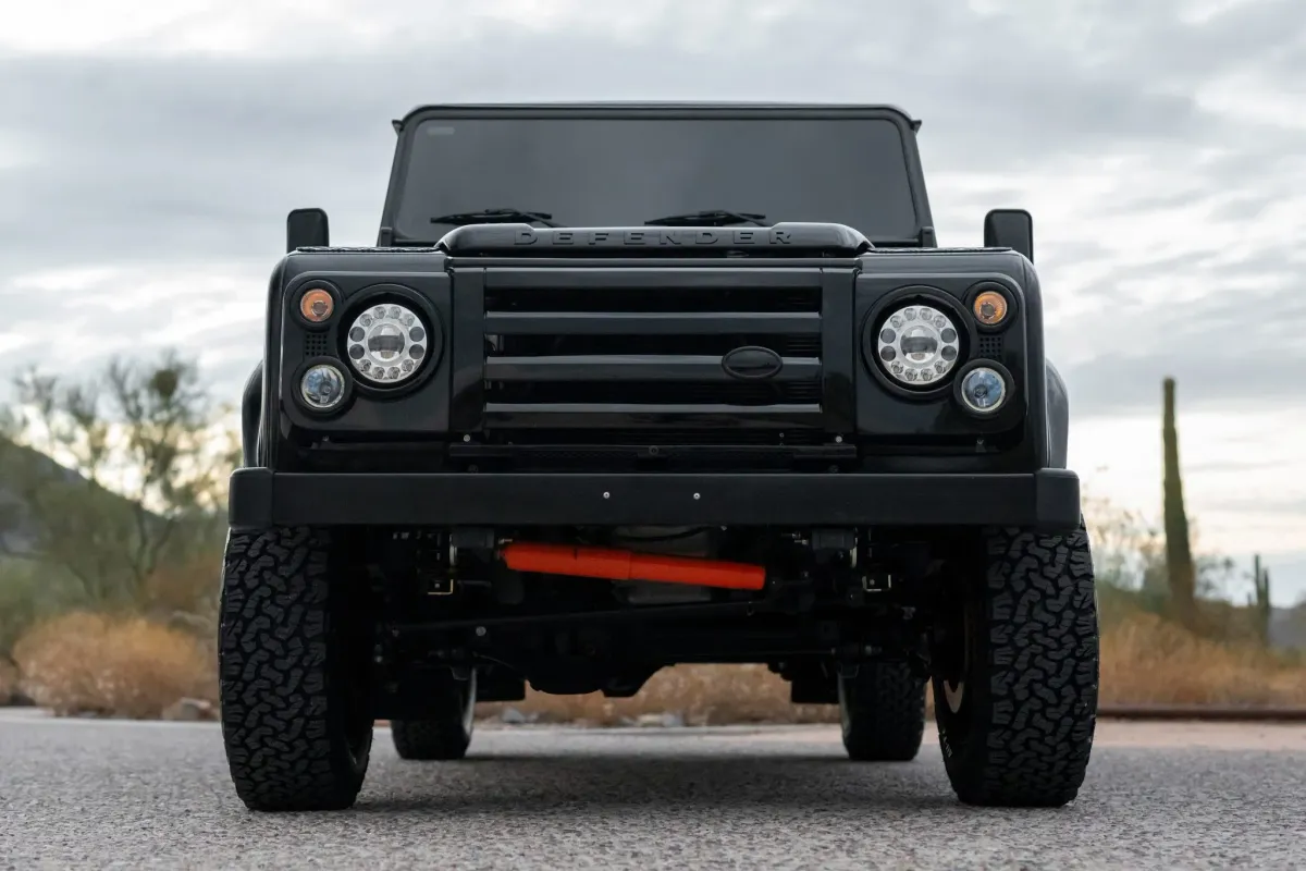 Customized LS3-Powered 1991 Land Rover Defender 110 On Bring A Trailer