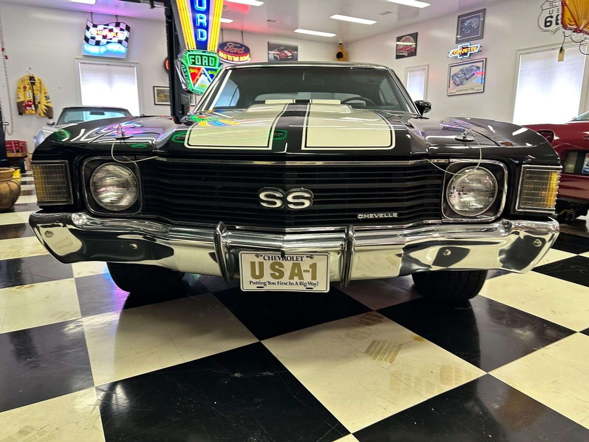 1972 Chevelle SS LS6 From Gene Young Estate Collection
