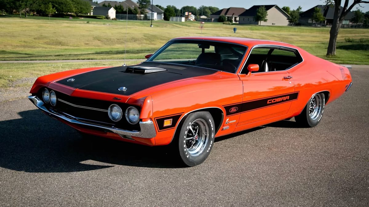 1970 Ford Torino Cobra Twister Special Sells for Nearly $200,000 at ...