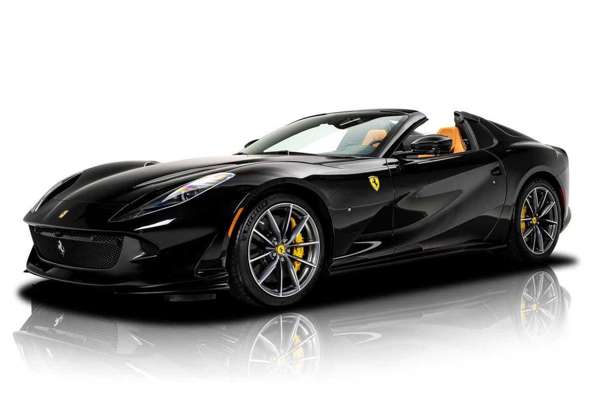 Low-Mileage 2021 Ferrari 812 GTS Offered