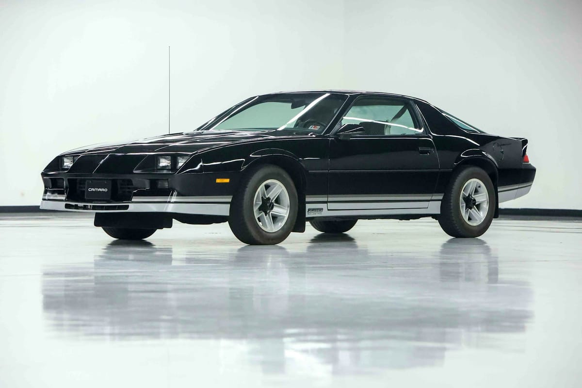 Time Capsule: 303-Mile 1984 Camaro Z28 Offers Pristine Example of 1980s ...