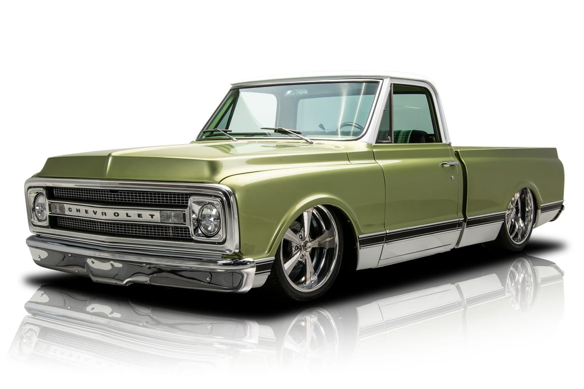 Supercharged 1972 Chevy C10 Blends Classic Muscle with Modern Street ...