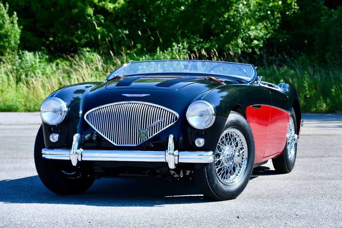 Concours-Winning 1956 Austin-Healey 100M