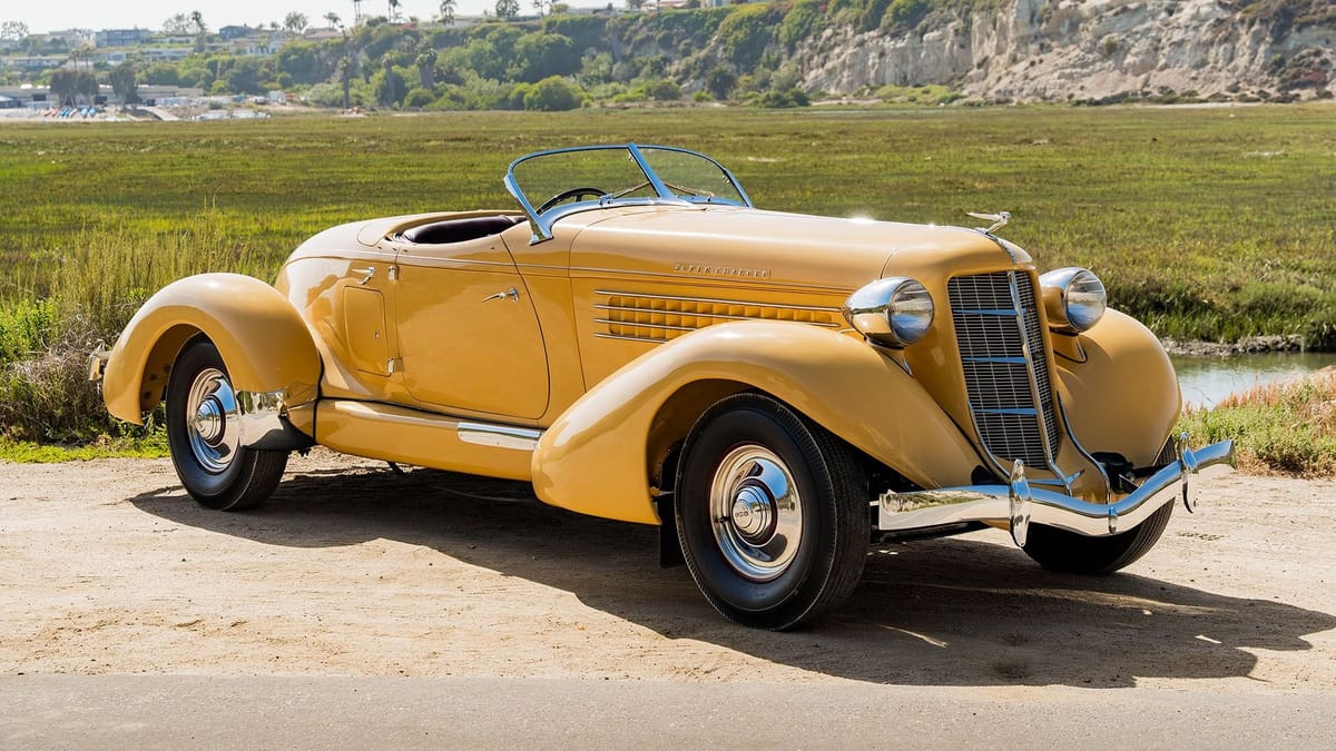 Rare Right-Hand-Drive 1935 Auburn 851 "Boattail" Speedster Heads to ...