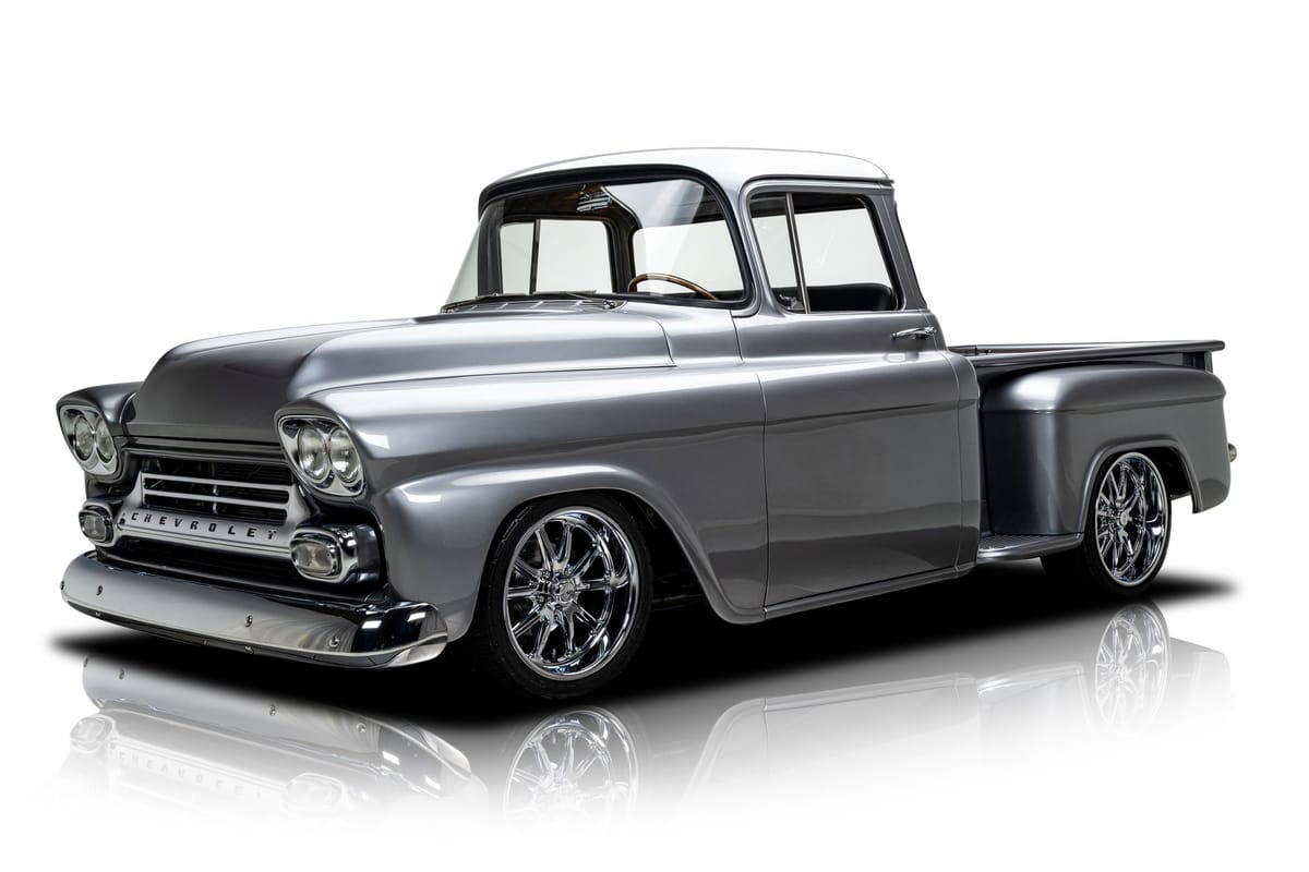 Show-Quality Style Meets Big-Block Muscle: 1958 Chevrolet Apache ...