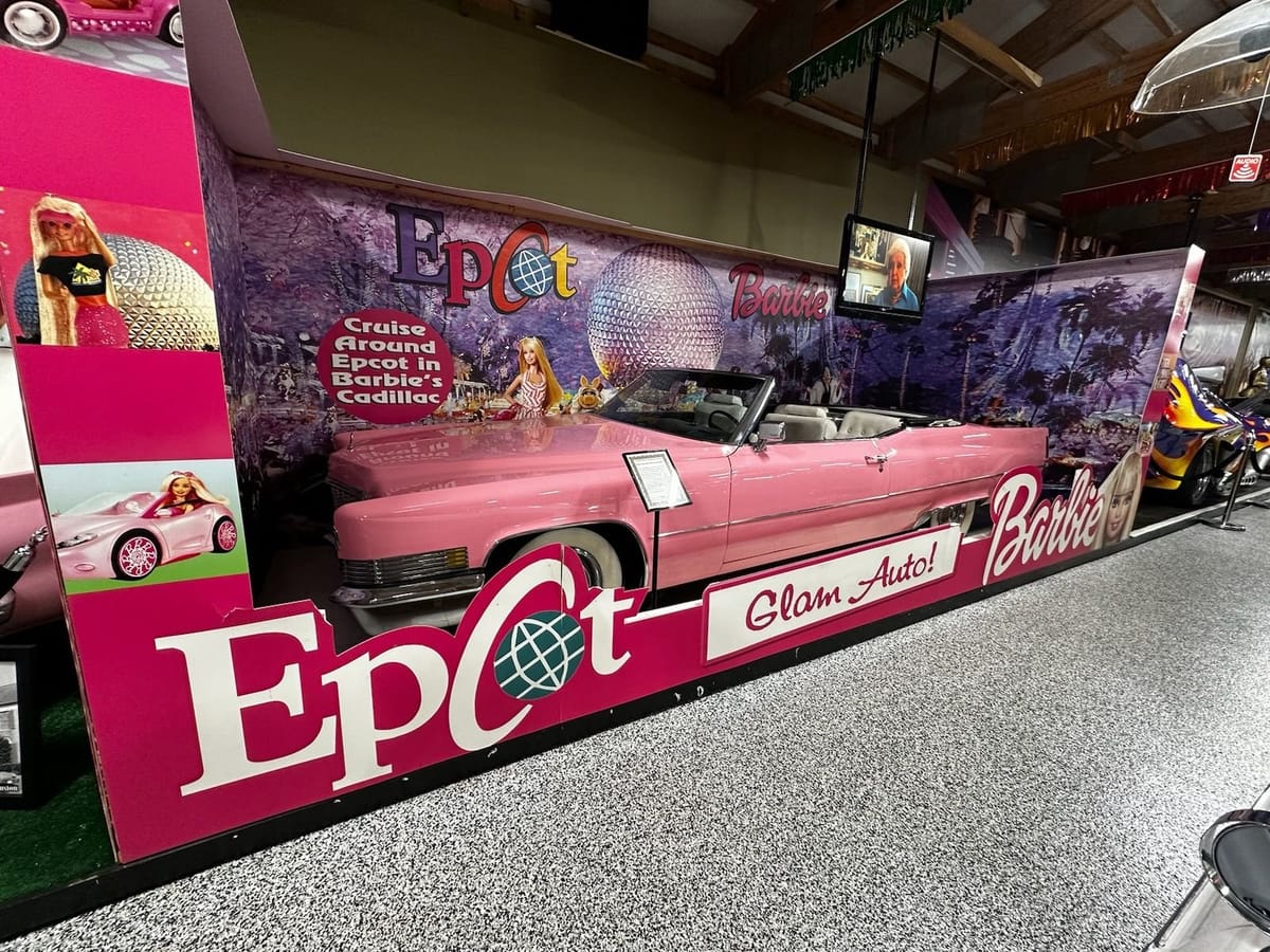 Disney’s Barbie Parade Car, a 1970 Cadillac DeVille Convertible, Heads ...