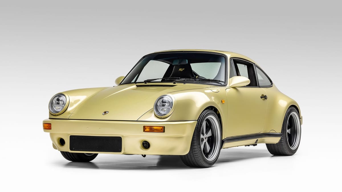 One-of-a-Kind RUF “Goldfinger” Porsche 911 Heads to Broad Arrow’s ...