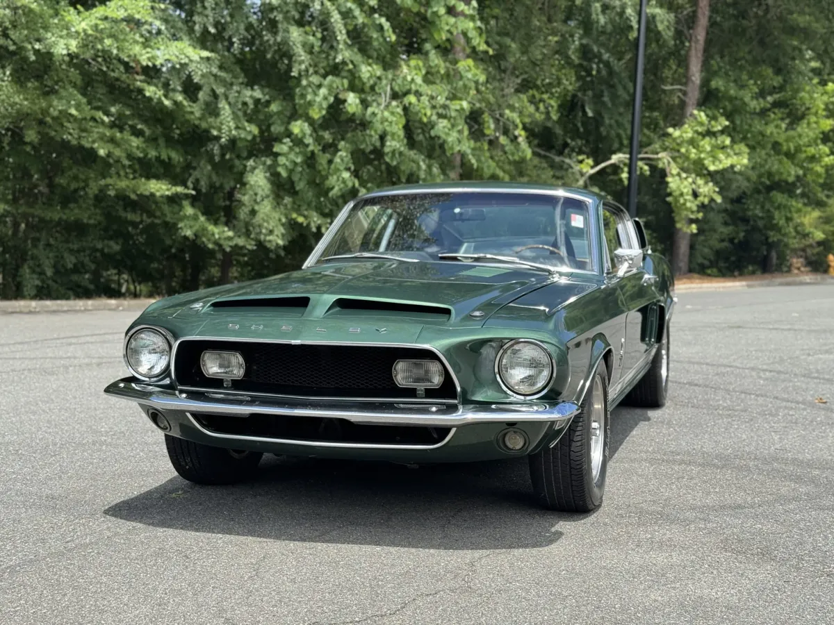 1968 Shelby Mustang GT500KR Fastback Surfaces on Bring a Trailer