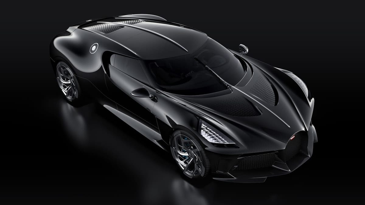 Exclusive Bugatti La Voiture Noire Returns to Market in Private Sale