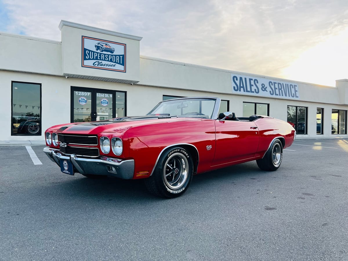 Restored 1970 Chevrolet Chevelle Convertible Listed at $119,900