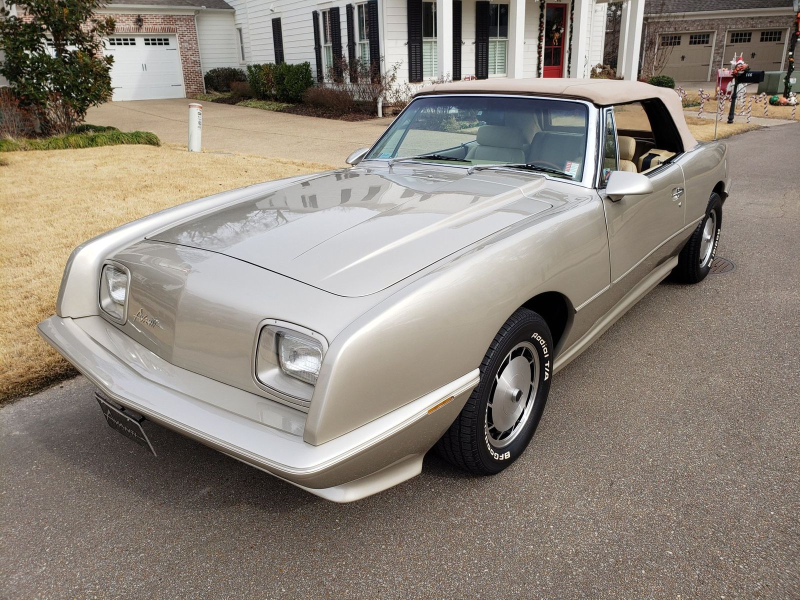Roll In Rare Style In A Pristine 1989 Avanti Convertible