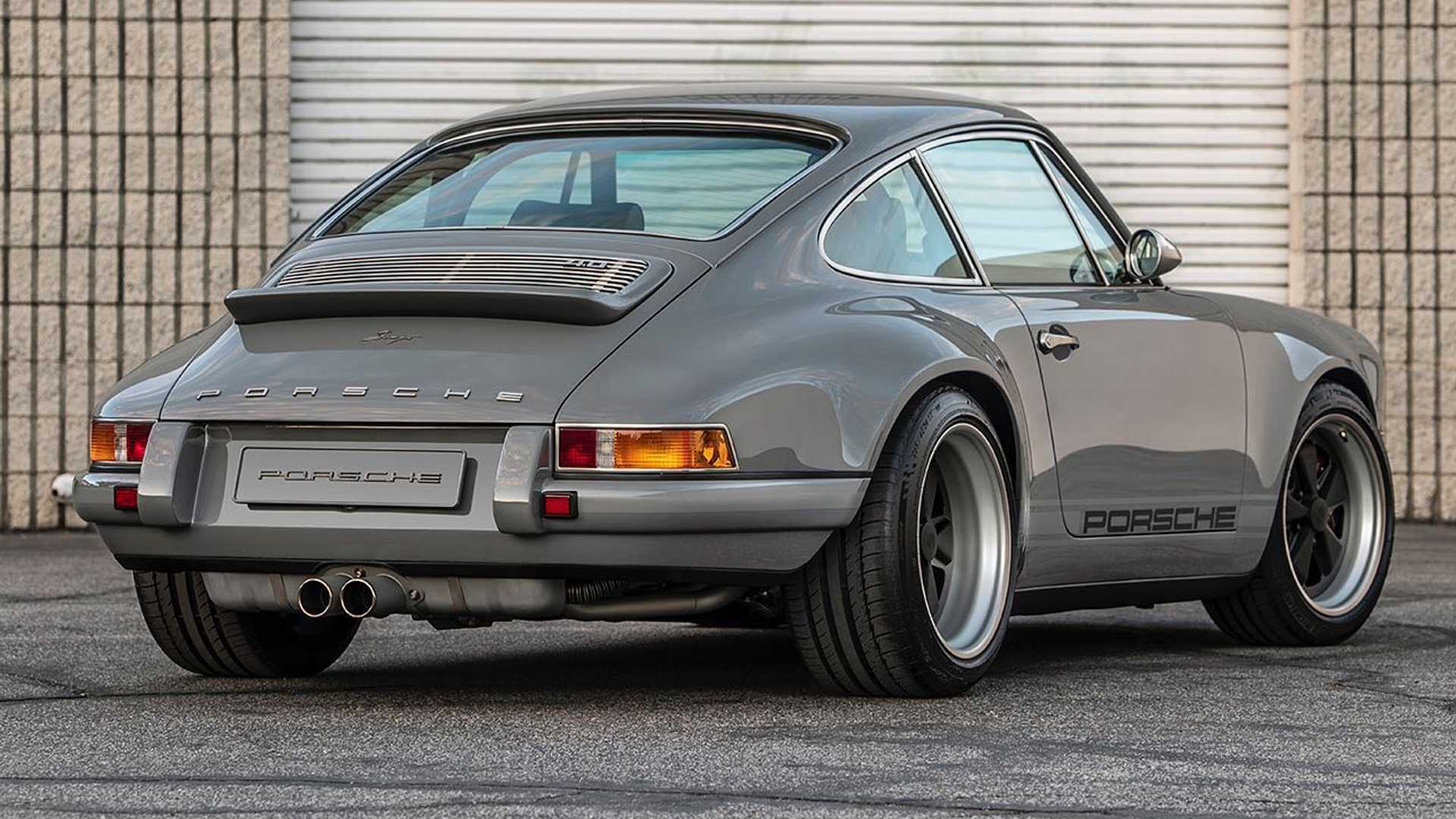 Singer's Latest Porsche 911 Is An AWD Battleship Grey Beauty