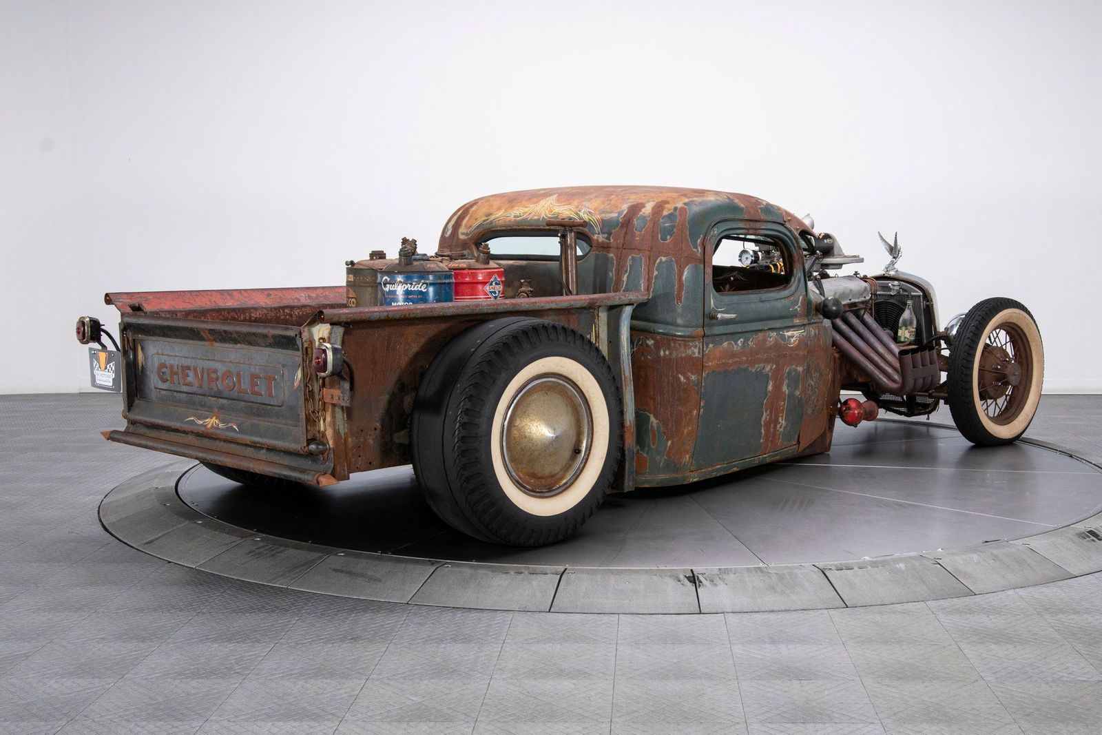 Take A Ride On The Wild Side In This Custom 1949 Chevy Rat Rod