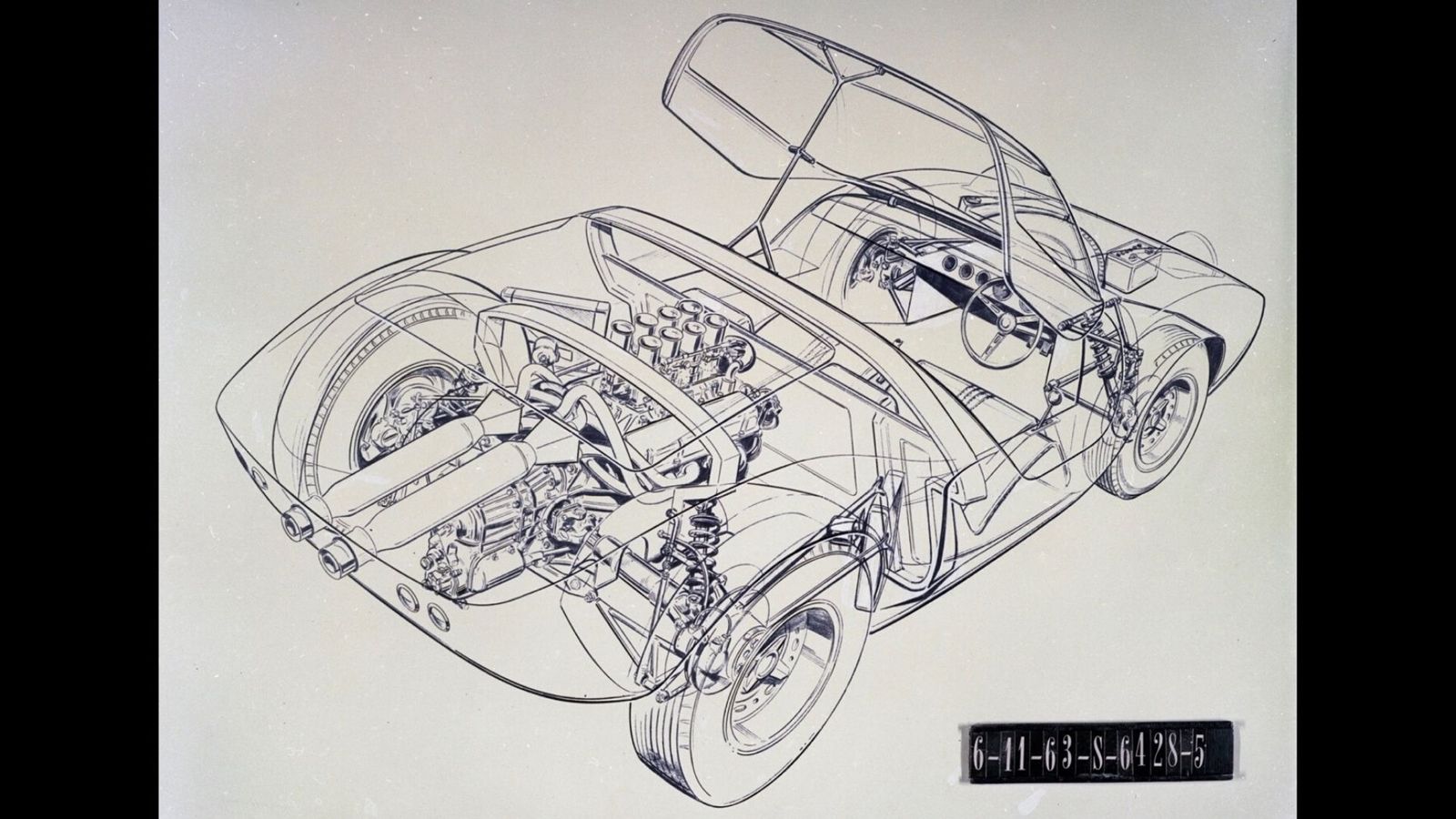 Ford Just Revealed Original Designs For The GT40