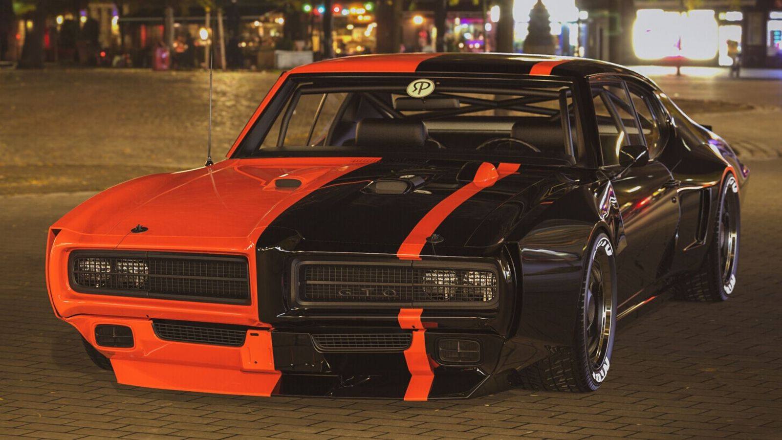 Widebody 1969 Pontiac GTO Rendering Modernizes A Classic