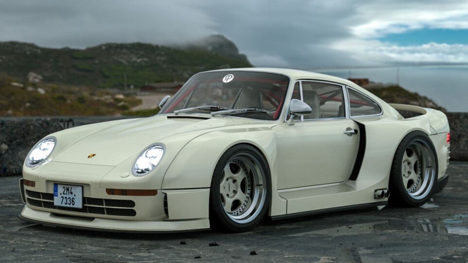Artist Imagines A Widebody Porsche 959