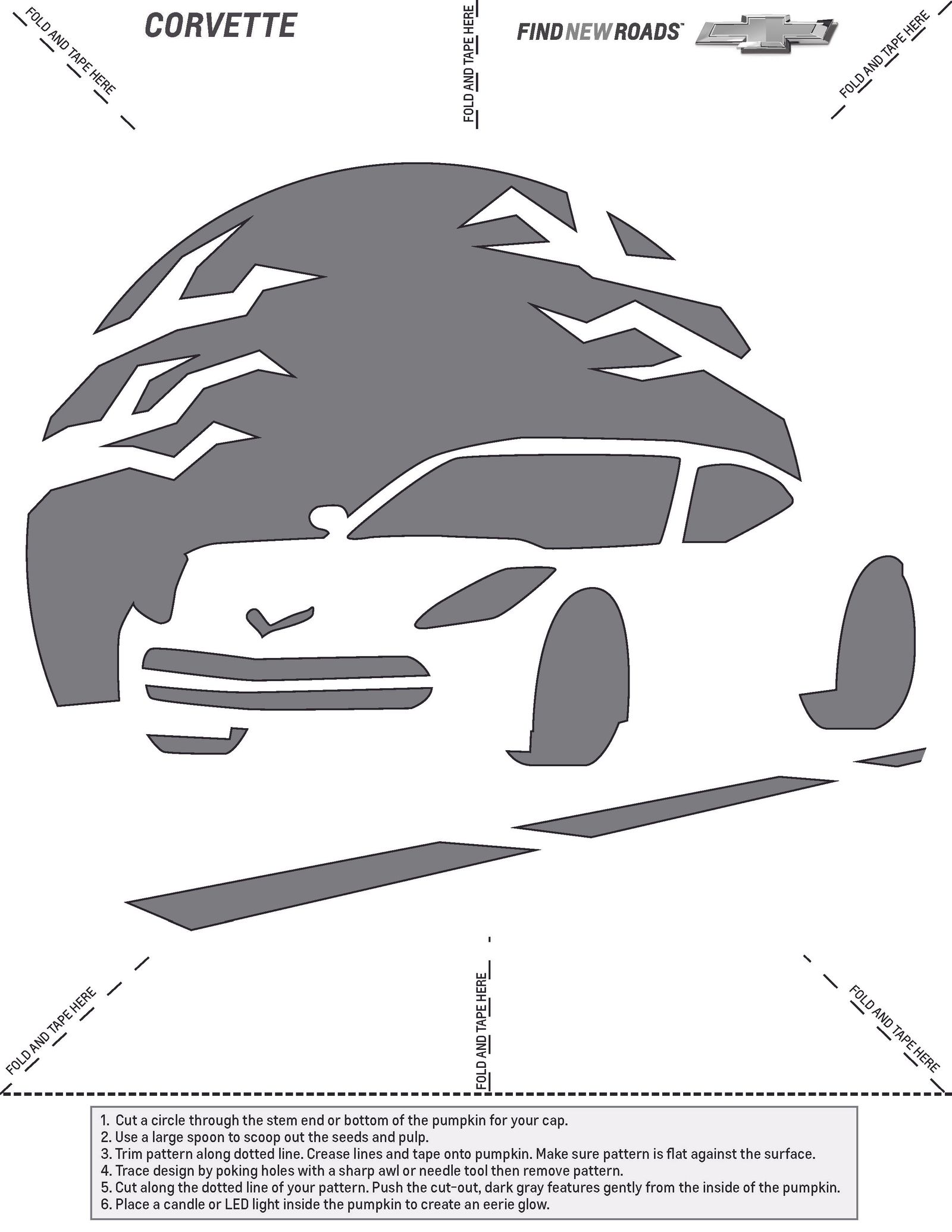 Best Pumpkin Dream Car Cutouts