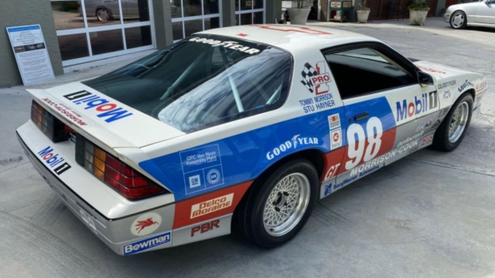 1988 Chevrolet Camaro IROC-Z Race Car Is 1 Of 2