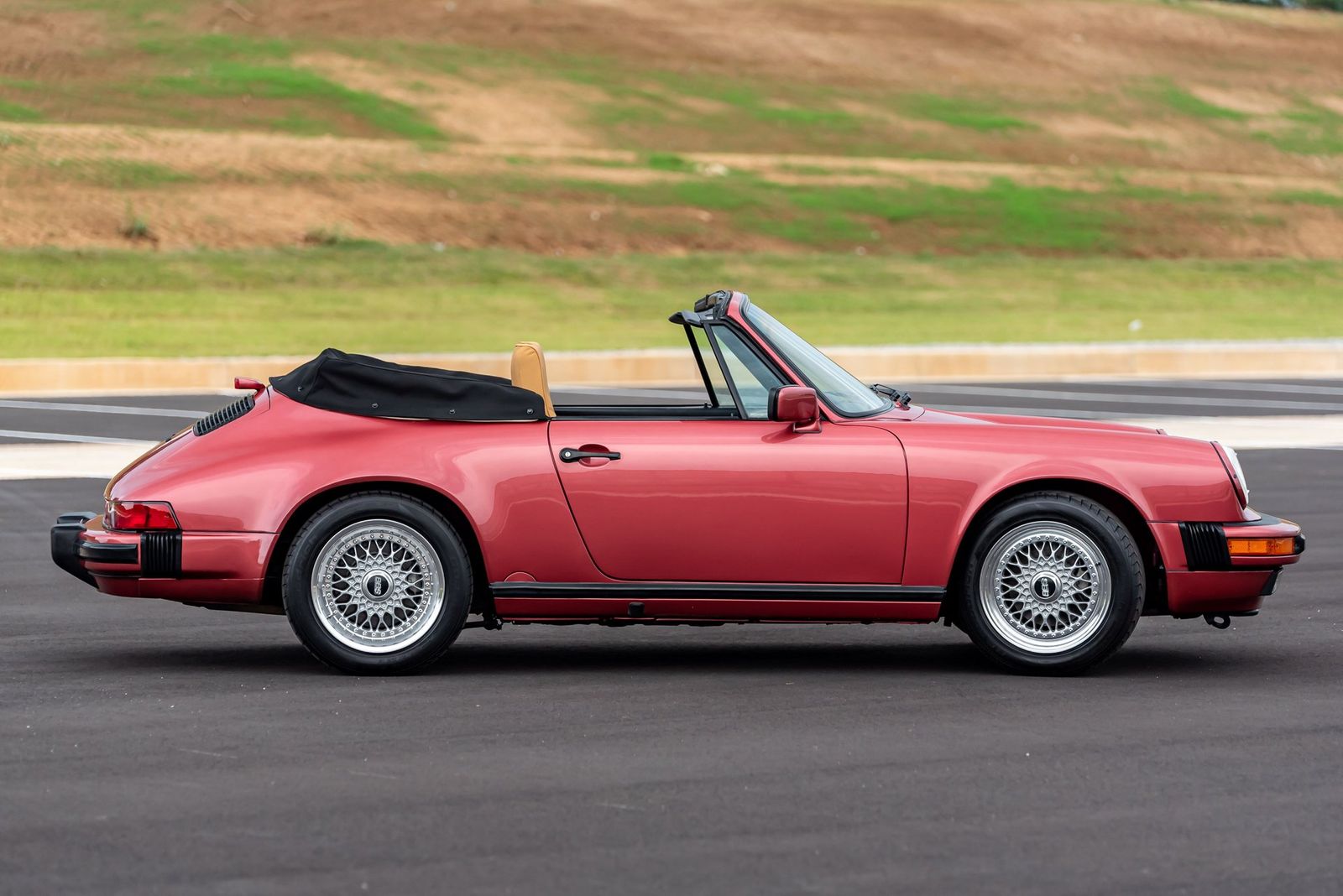 Pretty in Pink: 1989 Porsche 911 Carrera Cabriolet