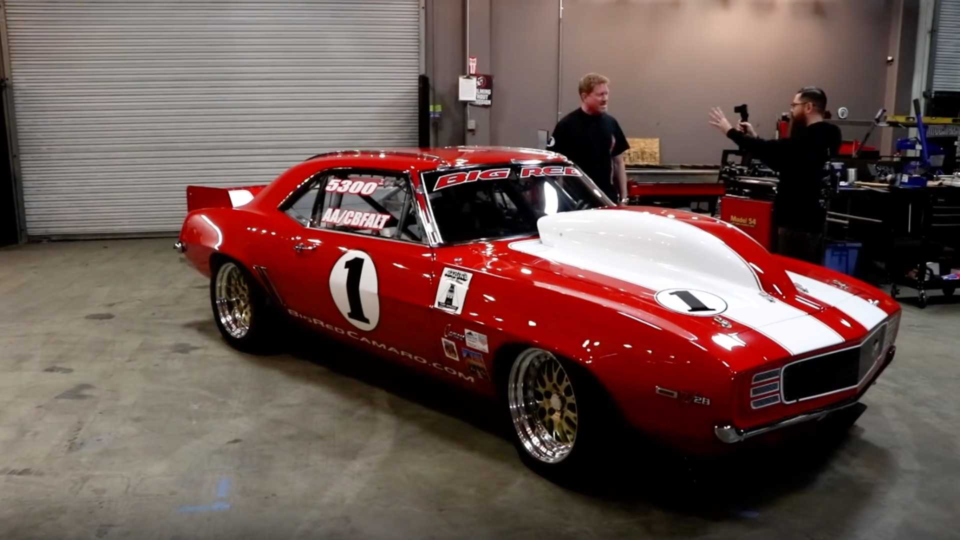 The Legend of the Big Red Camaro