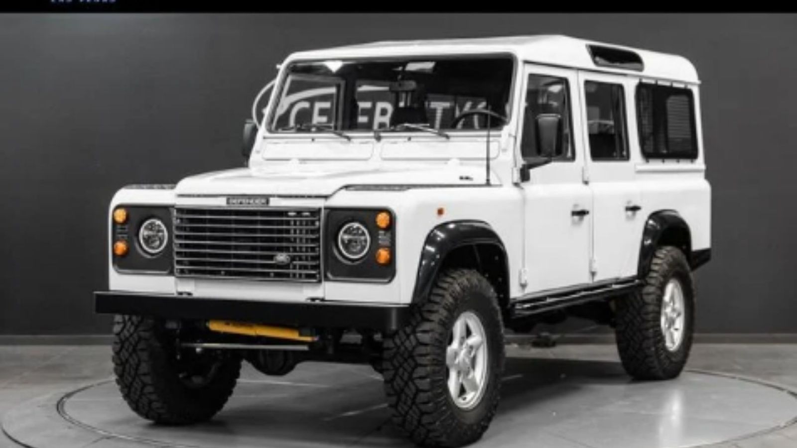 1994 Land Rover Defender 110 Conquers All Terrain