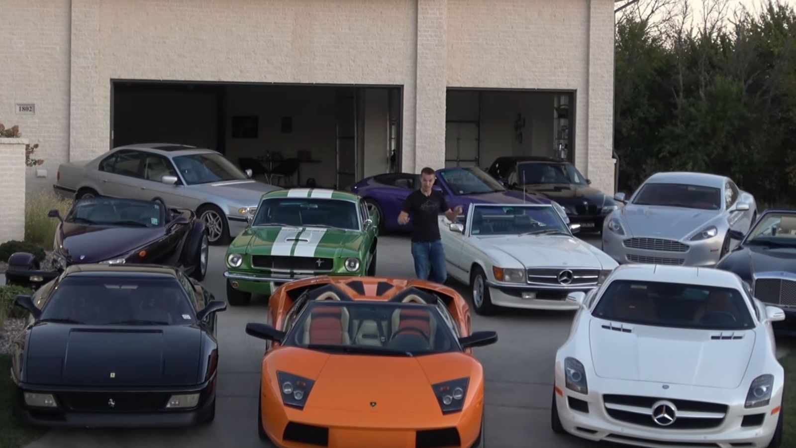 Tyler Hoover Gives Car Collection Tour
