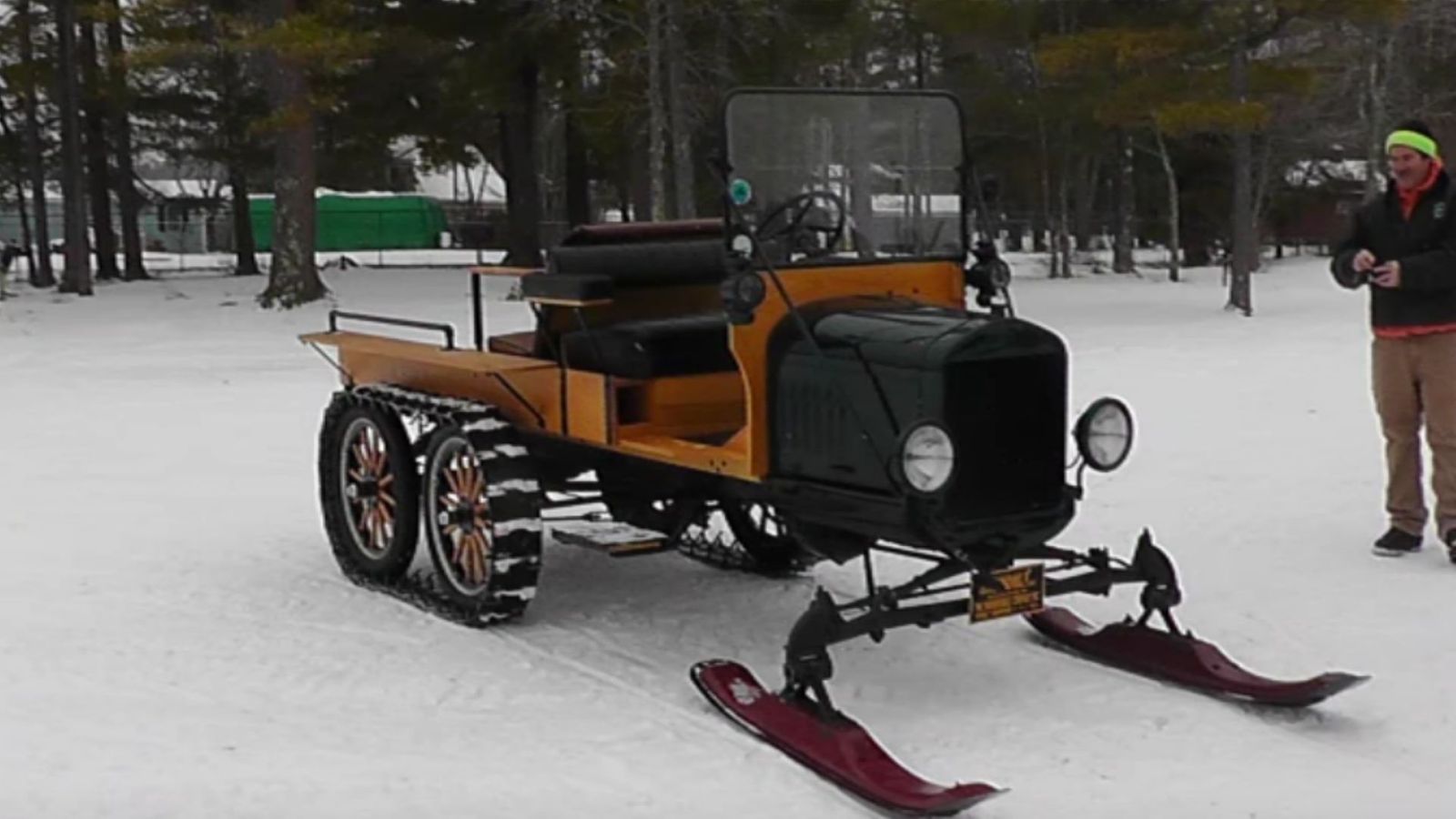 Ford Model T Snowmobiles Are Serious Business