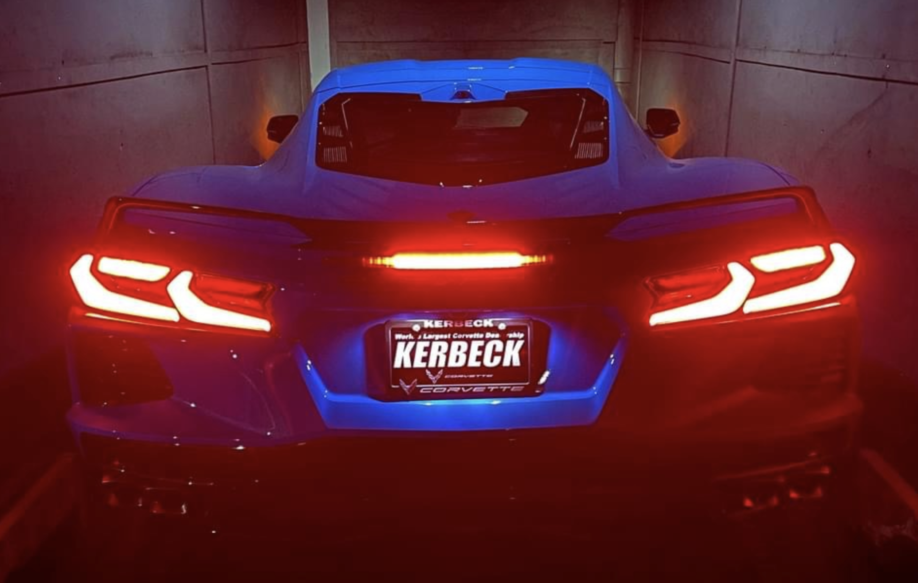 Super Rare C8 Corvette Sports A Rare Color