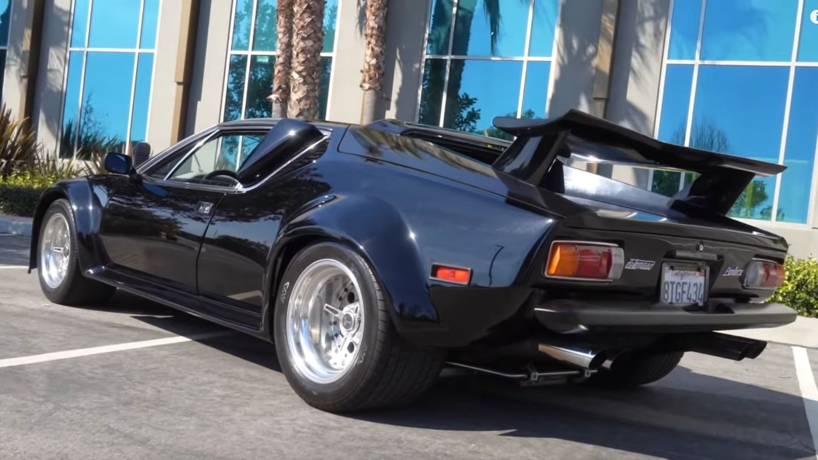 DeTomaso Pantera Wears A Widebody Kit