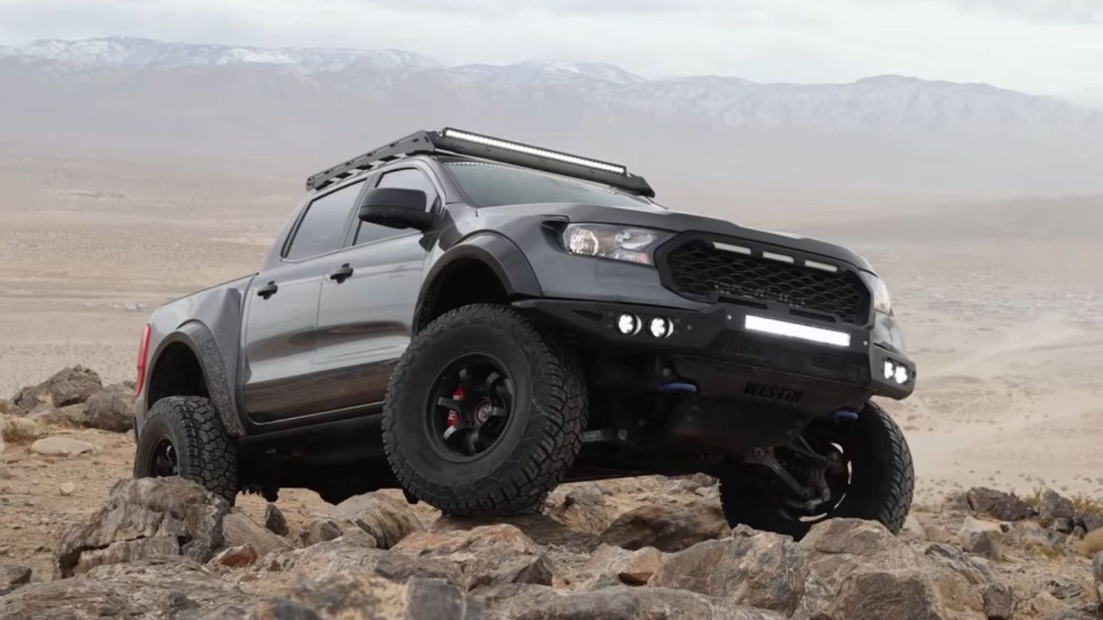 Widebody Ford Ranger Has JDM Inspiration