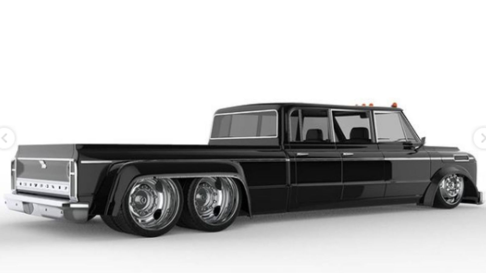 Custom Chevrolet C60 Is Long And Low