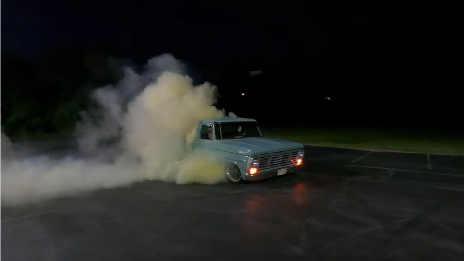 Classic Ford Trucks Doing Burnouts Is What You Need Today