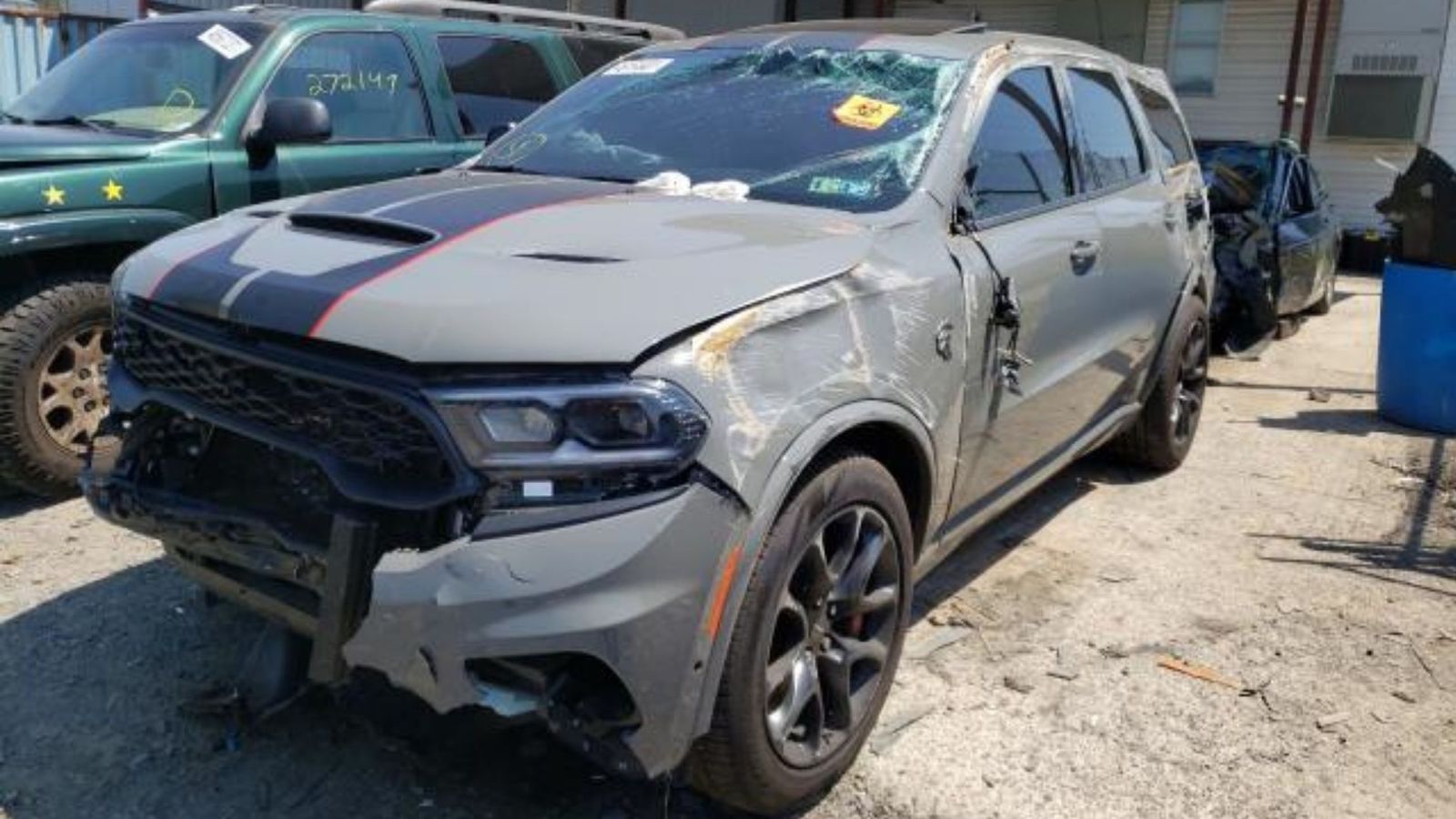 Crashed Dodge Durango Hellcat Smells Like Promise