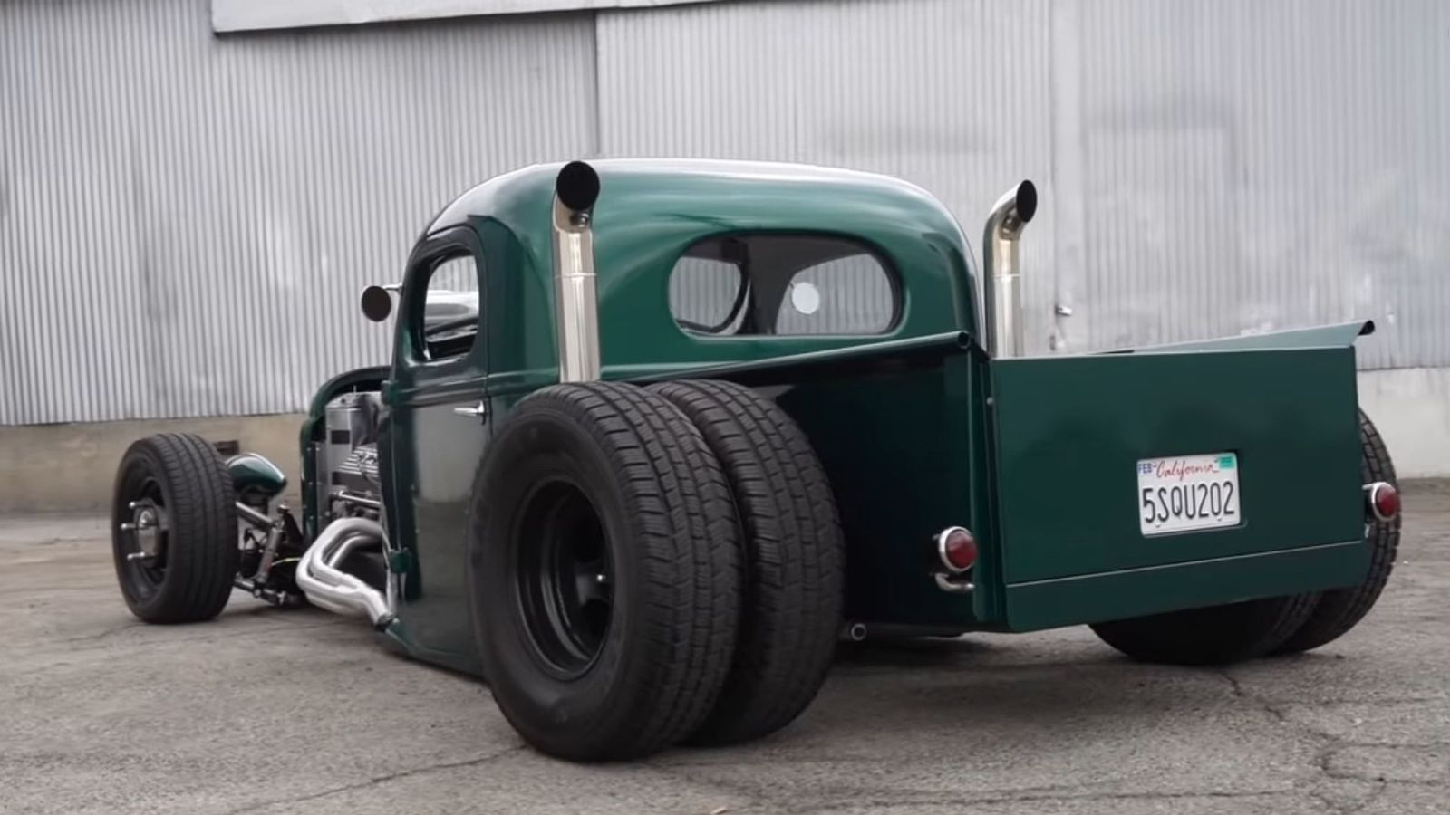 International Harvester Dually Rat Rod Is Radical