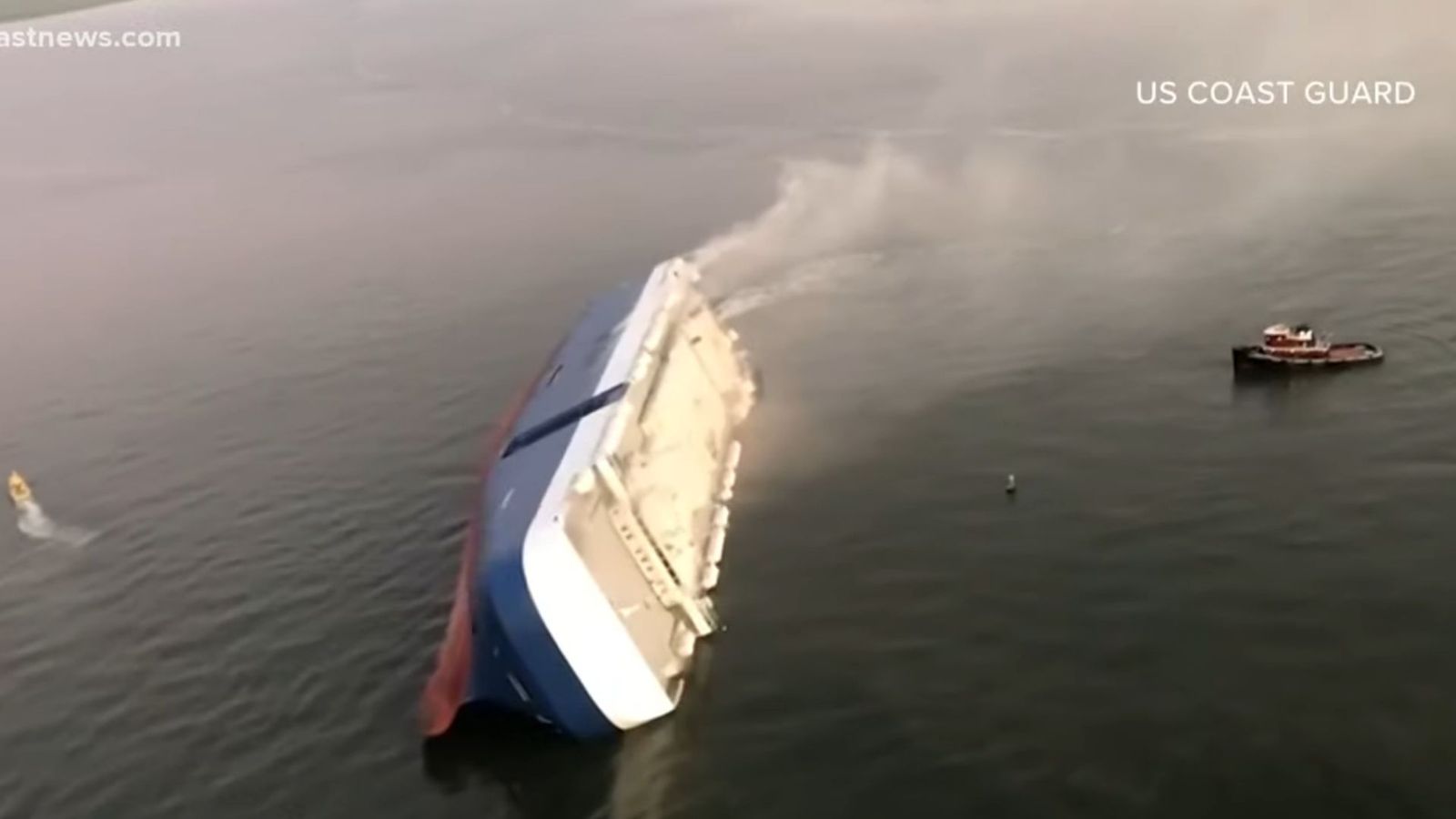 Golden Ray Shipwreck Destroyed Over 4,000 Cars