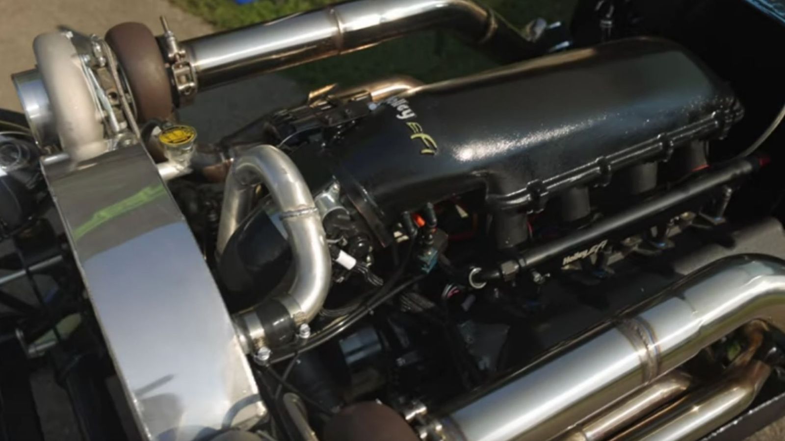 T-Bucket Sports Twin-Turbo LS Swap