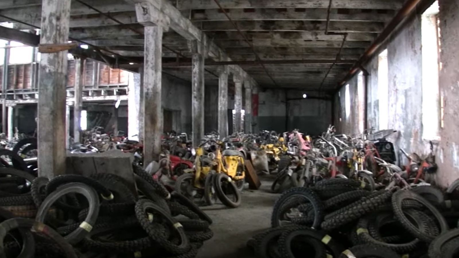 Huge Abandoned Motorcycle Collection Uncovered