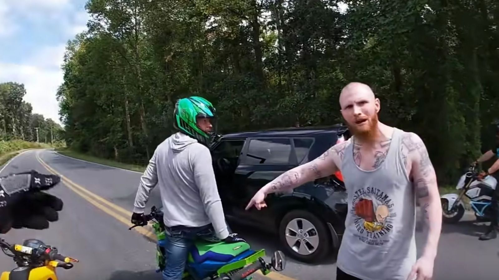 Motorcycle Monday: Bikes V Pedestrians Road Rage