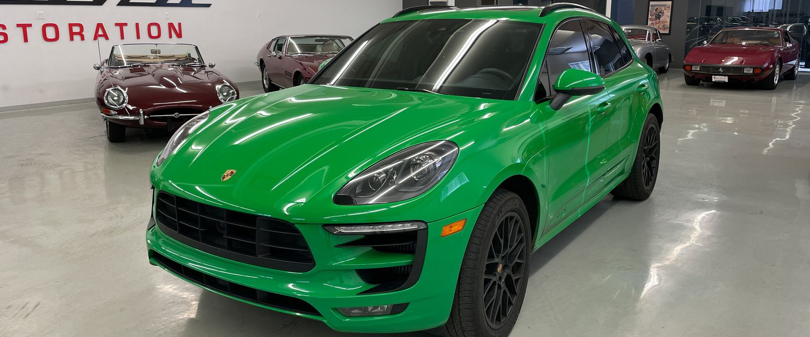 2017 Porsche Macan Is A Mean Green SUV