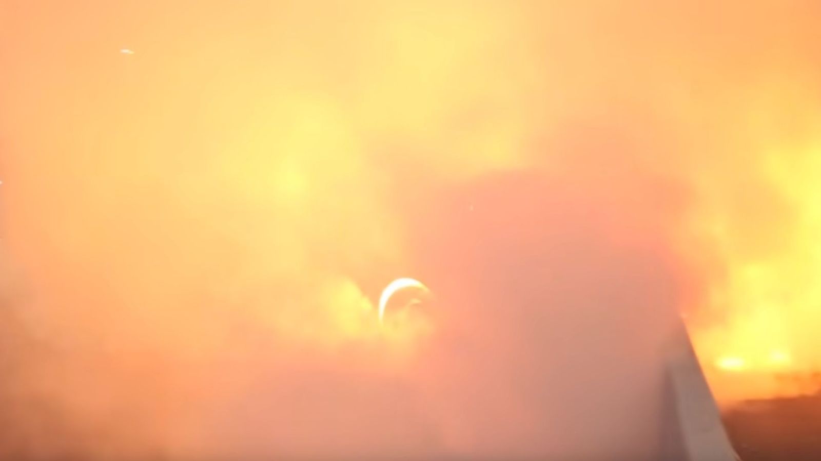 Dodge Charger Hellcat Burnout Goes Horribly Wrong